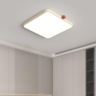 法式奶油风19110客厅吸顶简灯025款卧2新室大厅主灯现代约灯具组