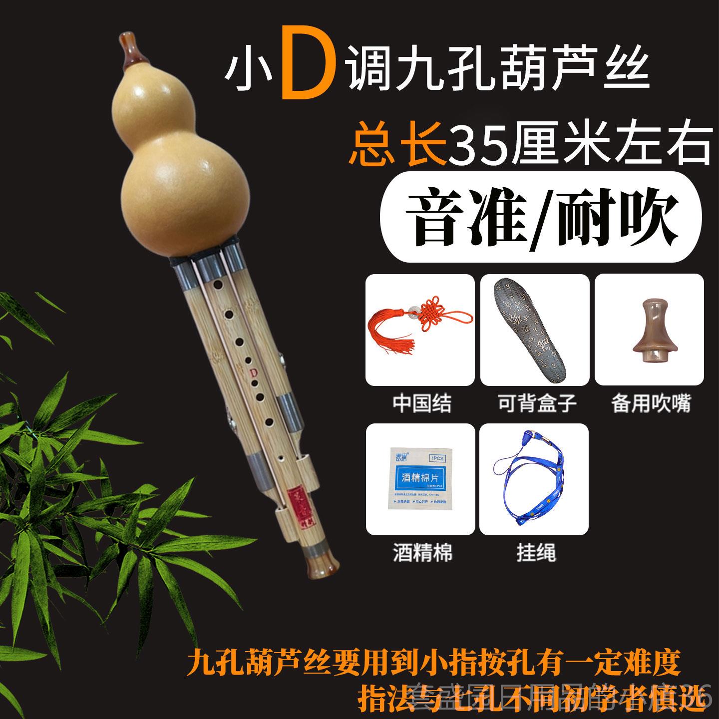 正品七/九孔葫芦丝乐器FG/降成BCD调音人专业演奏小型学生初学入