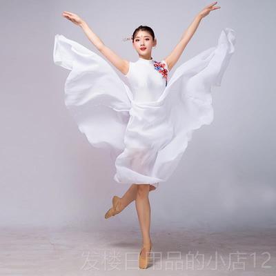 正品开场舞服大摆灯火里现的中国风大合裙唱万疆舞蹈服伴代舞长裙