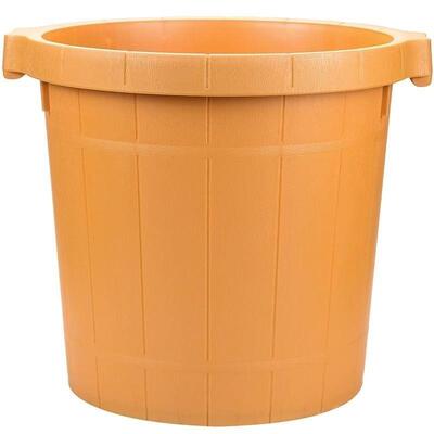 家用养生腿按加摩足浴桶牛筋COU泡脚桶过小洗盆保温厚脚高深桶非