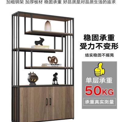 办公室铁艺屏隔断书置物架公司玄关办风公落隔断柜CD-159地柜书架