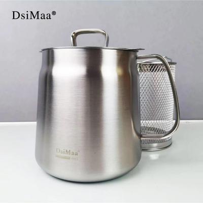 丹曼斯量过滤滤油壶带网过滤油渣家用厨房大容储油罐VHZ带油炸篮