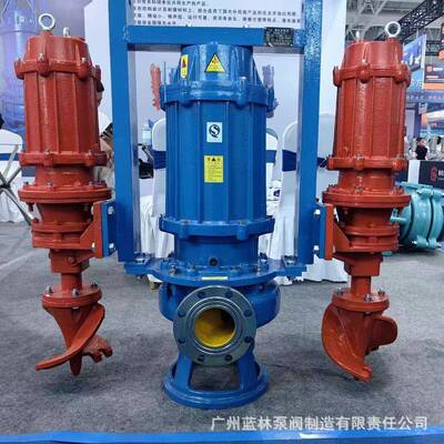 潜水抽沙泵100ZJQ10030--15无品牌/0潜水磨吸淤沙泵清挖泥渣耐浆