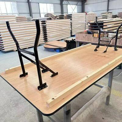 户便儿童折叠桌子木制T-Rectan儿童宴会外桌可折叠儿桌孩携童子聚