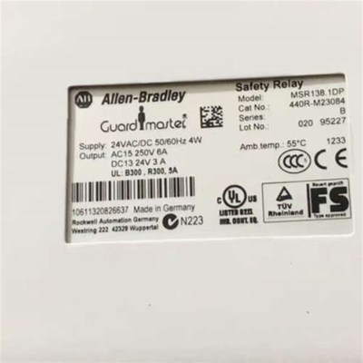【议价】AB安全继电器MSR138DP数量多 440R-M23143