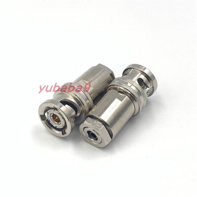 BNC-TXR316连接器 BNC三同轴接头 PL75-47 BNC三卡口 BNC-TRB-K4A