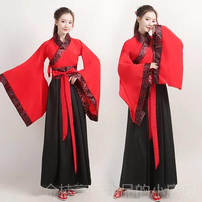 高档成人演服古装男女礼仪表之邦汉服裾童襦裙成人礼国学曲书演出