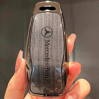 奔驰e300l车钥匙套E级C级S级专用amgC260LC200LA200LE260s450壳扣