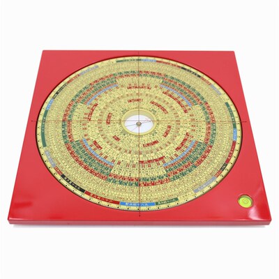 易仙三元三合综合罗盘激光高精度强磁针罗庚盘尺寸杨公盘中式摆件