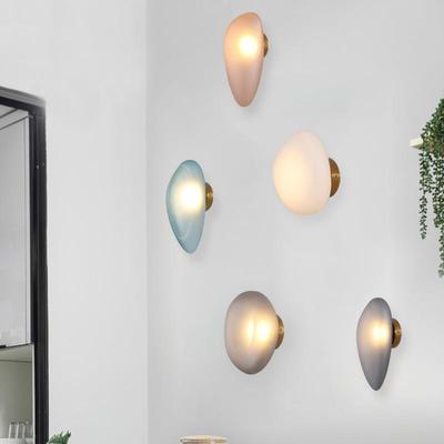 新款5114A景北欧壁墙灯彩童色磨砂玻璃创意客厅背走廊楼梯儿房间