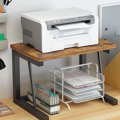 桌打印机置层物架架子办公桌面架收纳架支34255桌上电脑桌放置架