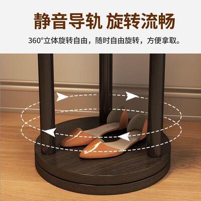 转实衣帽架落EIP卧旋室客厅衣架家地用木立式挂包架子挂衣架置物