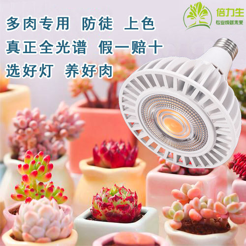 倍力生全光谱LED多肉植物专用生长补光灯防徒长上色太阳光照灯