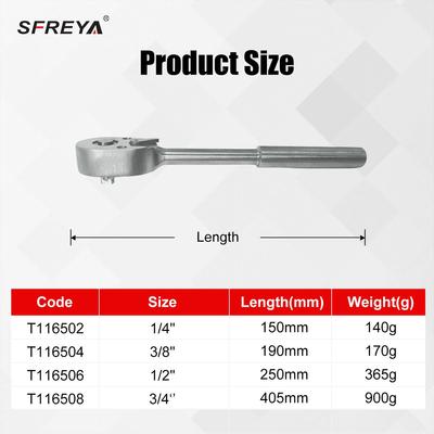 SFR856EYT1165钛合金合棘轮扳手A无磁钛金工具