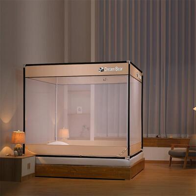 2023新款古儿童防摔蚊帐家用卧室蒙包安装纹止账婴儿防掉免13194