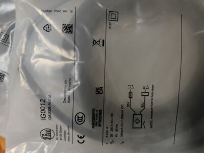 IFM易福门接近开关IG0012