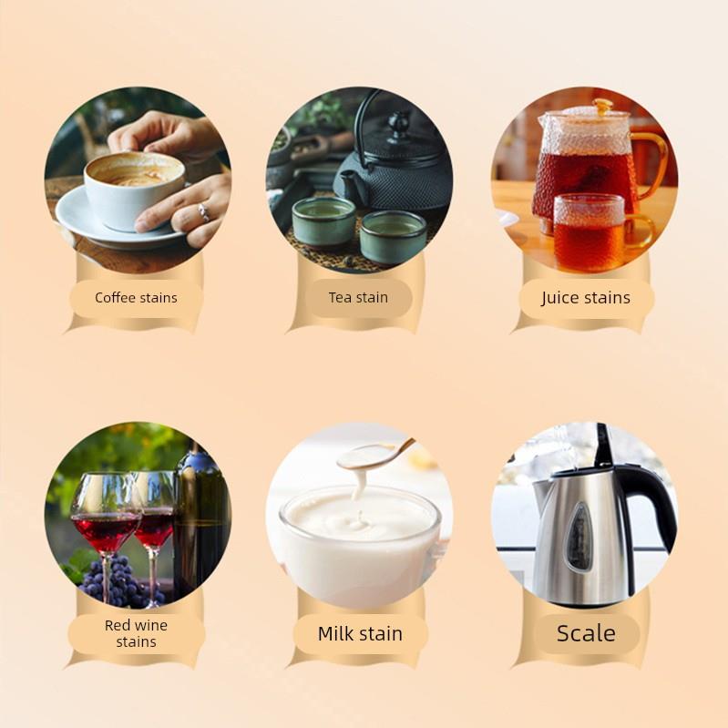 茶垢泡腾片茶杯水杯清洗茶盘茶壶杯具去除茶渍清洁剂方便有效