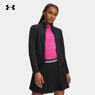 安德玛（UNDERARMOUR）（新品）2026女长袖半拉链 6013991-001