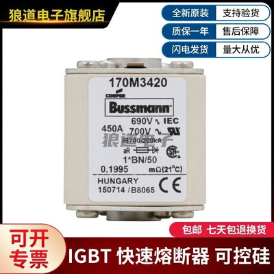巴斯曼熔断器型号齐全现货170M3420170M3421170M3422170M3423