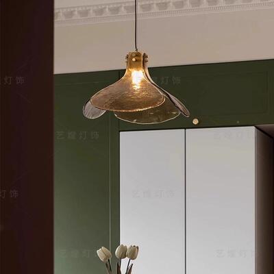 法式中古卧室床头琥珀色吊灯餐计吧台玄宿关过道设师民中厅30169