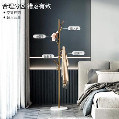 网红帽架落地小型纳EUA卧室简易挂收衣架置物架家用铁艺挂衣衣架