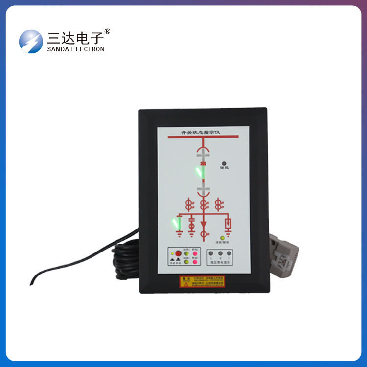 三达电子开关状态指示仪acx6100-d4 具有一路温湿度控制 横批显示