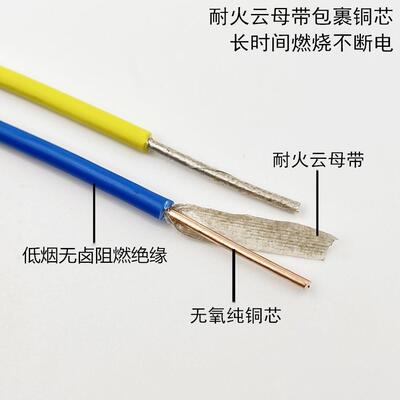 天鹅5牌WDZB火N-BYJ1./无2.5/4NBF/6平方低烟卤阻燃耐国标单芯硬