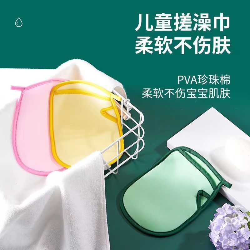 儿童搓澡巾海绵浴擦宝宝搓灰手套小孩无痛搓泥神器婴儿
