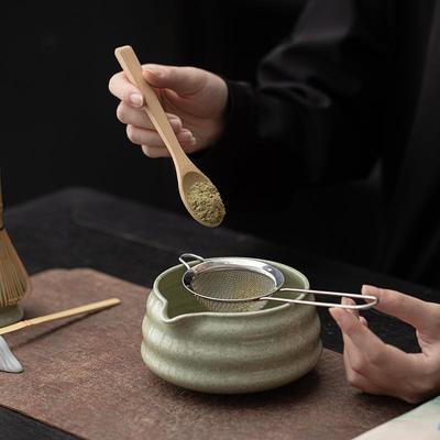 茶条纹工具茶刷陶瓷点茶碗筅八打抹搅拌器茶碗KQS件套抹茶茶式茶