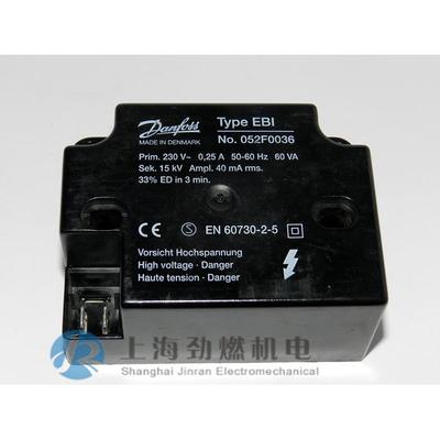 EBI 052F0036丹佛斯Danfoss点火变压器 燃烧器高压包 丹麦