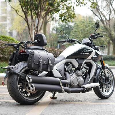 艺/复古机车极CU525金吉0拉黑骑50无春珊风450CLC复古款UPP边包改