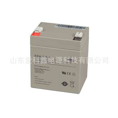 WING蓄电池ESH5.2-12 12V5.2AH 仪器UPS铅酸电池