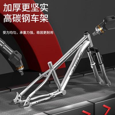 儿童自行车6-2-51岁210-22寸DJE男女孩青少年中童大山地变速学生