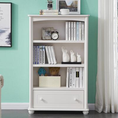 木书柜储物儿20814柜童学实生落地置物架书架家用靠墙杂柜物收纳