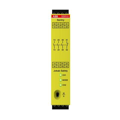 ABB安全继电器Sentry SSR10M VAC/VDC/2TLA010050R0100原装