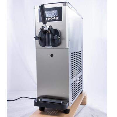 迷你静音单头商用软冰淇淋机出小MA-S10T口不锈钢厂体积产量大家