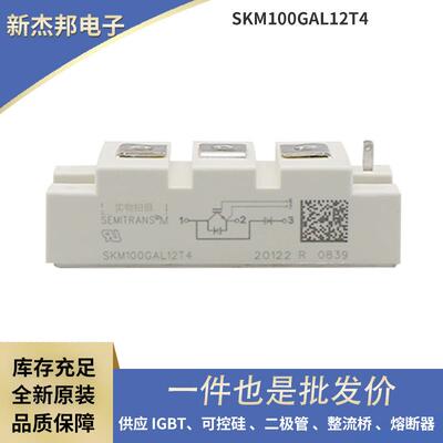 德国原装双向可控硅 IGBT功率模块SKM100GAL12T4 SKM100GAL123D