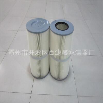 车净化除尘滤器芯工业大型间集尘器BRX除尘滤芯聚酯尘纤维褶式除
