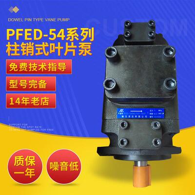 PFED-54系列柱销式双联叶片泵 榆次大孚液压单吸式定量叶片泵