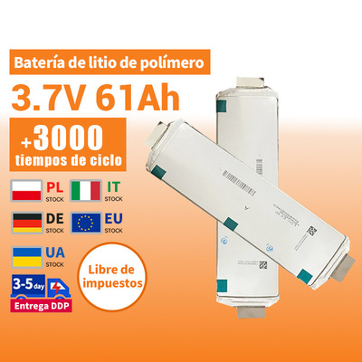 3.7V 61Аh Batería de litio de polímero E61 E66 66Ah
