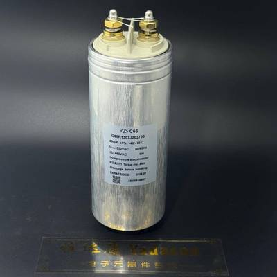 300uF 330VAC 原装法拉 C66R1307J202700 油式交流滤波电容器