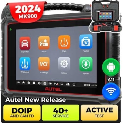 2024 Autel MaxiCOM MK900汽车故障扫描诊断仪海外全球版
