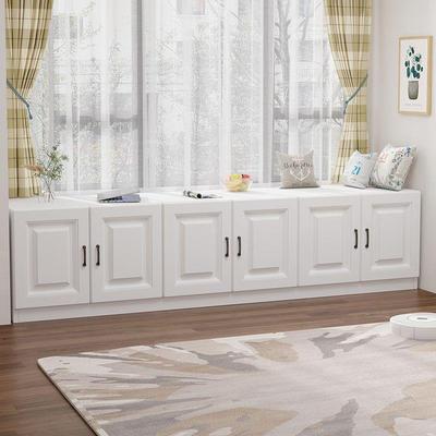 家用多卧室飘窗柜储物CWX柜窗台柜功能地柜矮柜台阳收纳柜长条钉