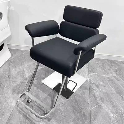 红理发店椅简约美发时尚烫网染座可升降剪椅子发凳20123子发廊