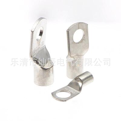 110pcs盒装端镀锡窥端子铜鼻子防水接110pcs线端子裸子冷压SC10-S