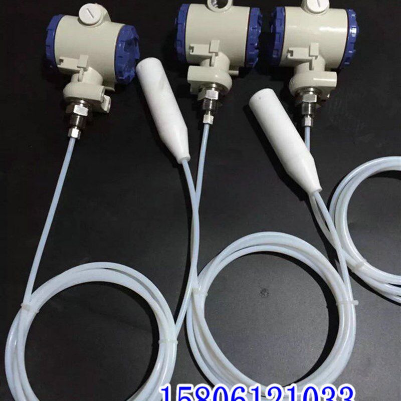 投入式耐腐蚀水位计水位传感器4-20MA四氟防腐液位变送器耐高温
