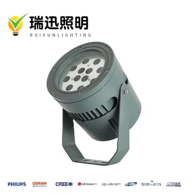 6W9W12W18W24W36W48W54W72W户外LED大功率投光灯 圆形U款投射灯