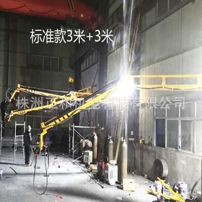 悬臂送丝机JDB30023操作机支架 钢结构厂房 二保焊机空间臂人防用