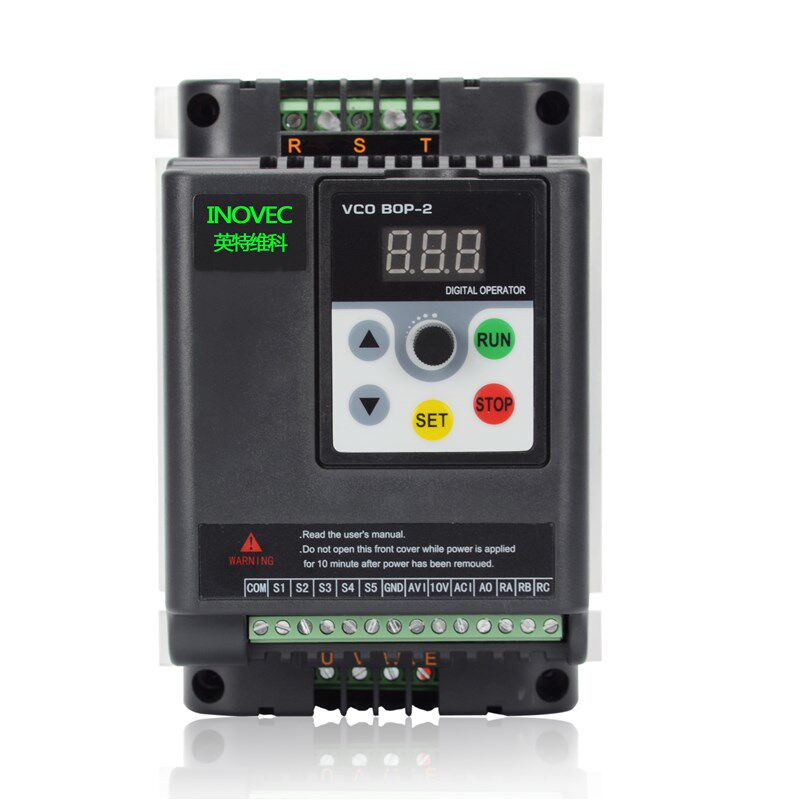 三相变频器380v1.5 2.2 7.5 11kw电机调速器单相 风机水泵调速