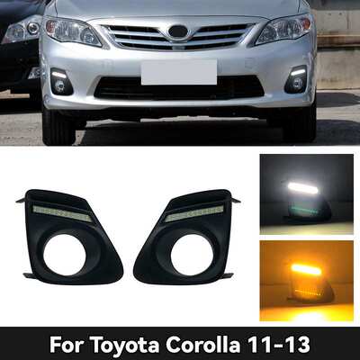 适用11-13年卡罗拉日行灯Toyota Corolla daytime running light